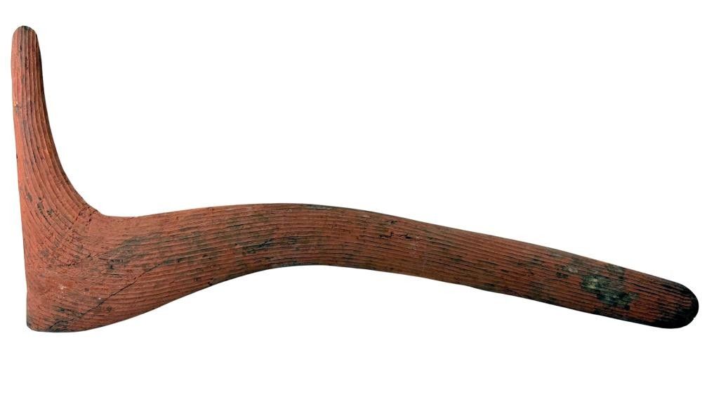 Central Australian Hooked Boomerang: Traditional Indigenous Hunting ...