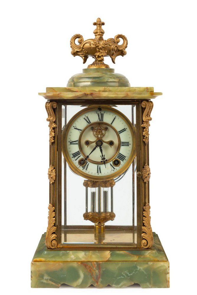 Ansonia Radiant Crystal Regulator Clock - Clocks - Zother - Horology ...