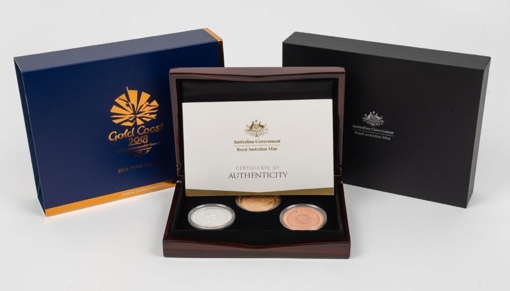 Gold Coast 2018 Commonwealth Games Limited Edition Coin Set #257 ...