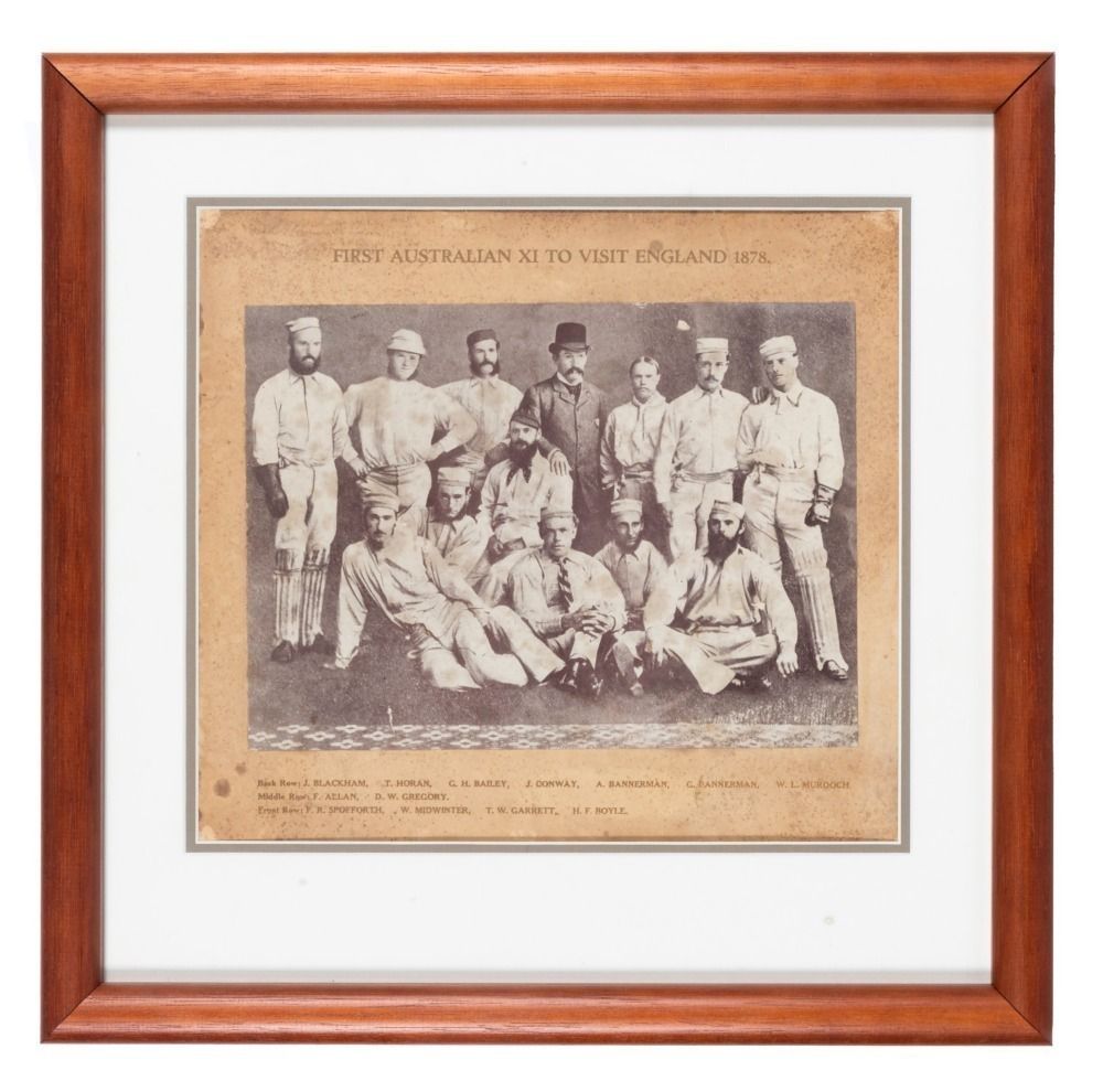 Australian XI's Historic Tour of England, 1878: Framed Print - Sporting ...