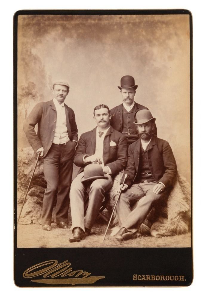 Australian Cricketers in England, 1893: Rare Studio Portrait - Sporting ...