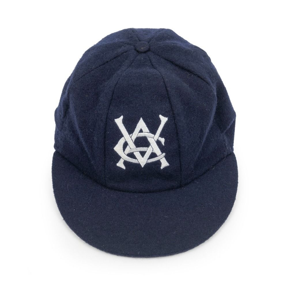 Ray Bright's signed VCA baggy blue team cap - Sporting - Cricket ...