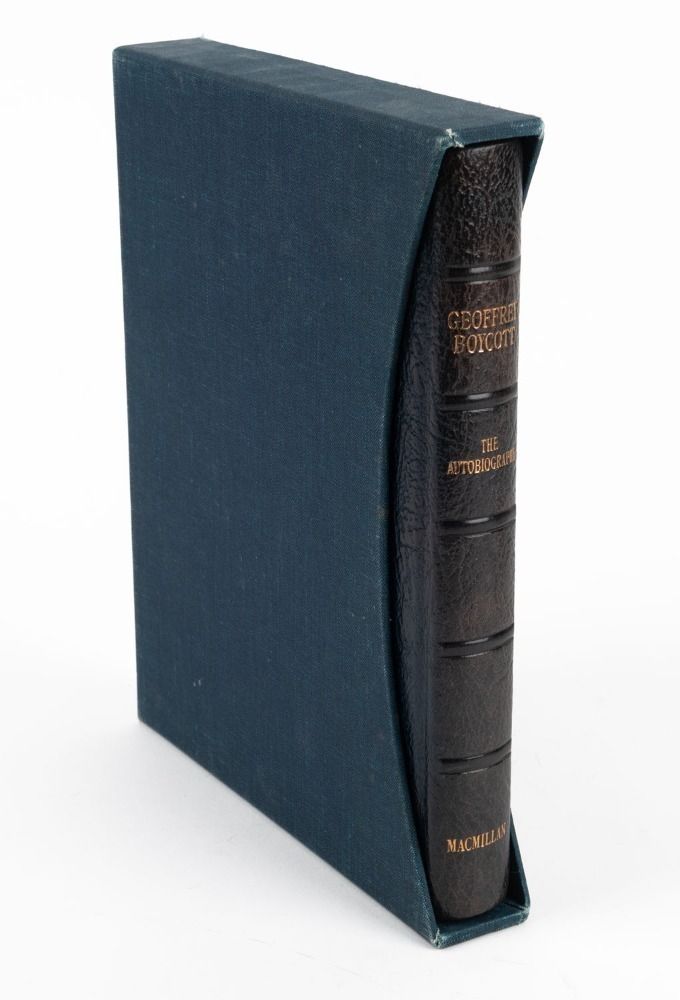 Boycott Autobiography: Limited Edition Signed by Geoffrey Boycott ...