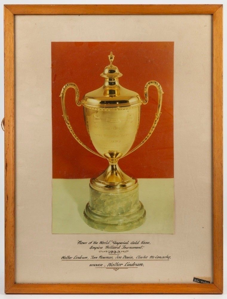 Walter Lindrum's Billiard Room Picture Collection - Sporting - Zother ...