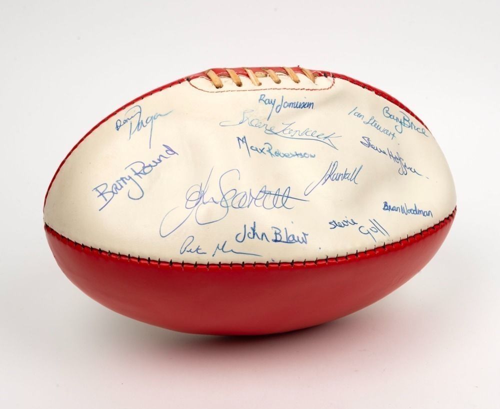 South Melbourne Swans Native Brand Football Signed by Greats - Sporting ...