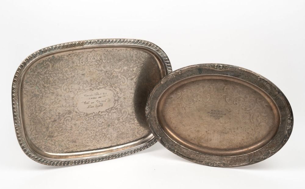 Alan Ezard's Award Trays from Essendon Football Club Career - Sporting ...