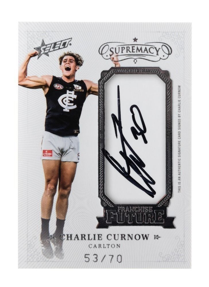 Charlie Curnow Limited Signature Card: A Future Franchise Star - Cards ...