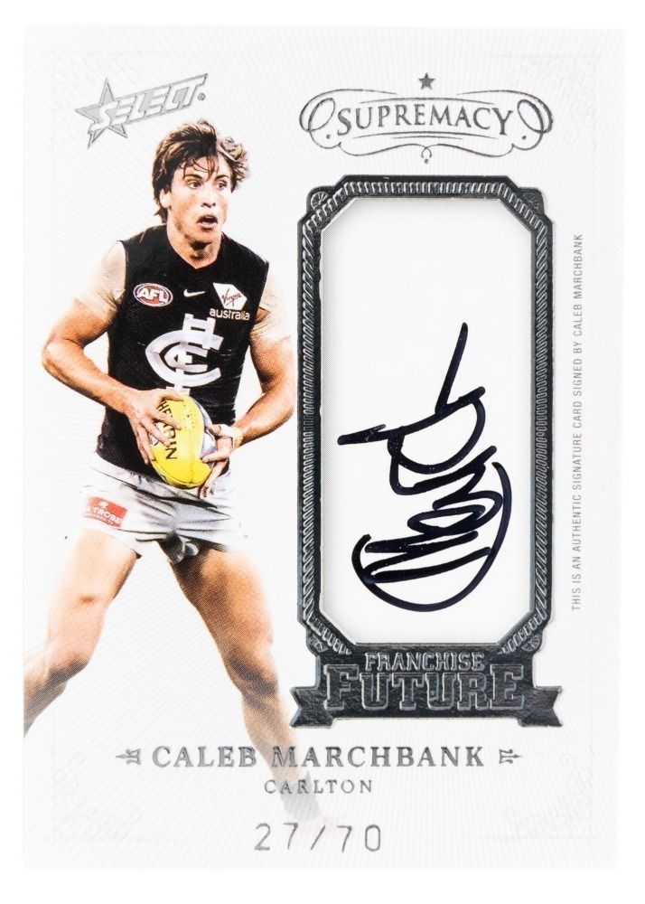 Exclusive Caleb Marchbank Signature Card: Limited Edition Collectible ...