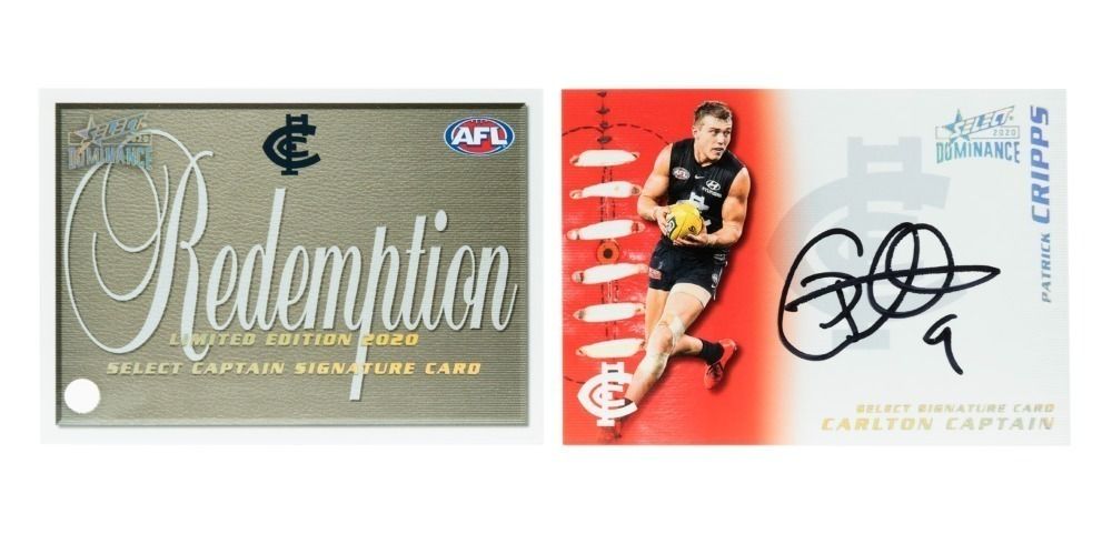 Patrick Cripps Limited-Edition Signature Card #47/50 with Redemption ...