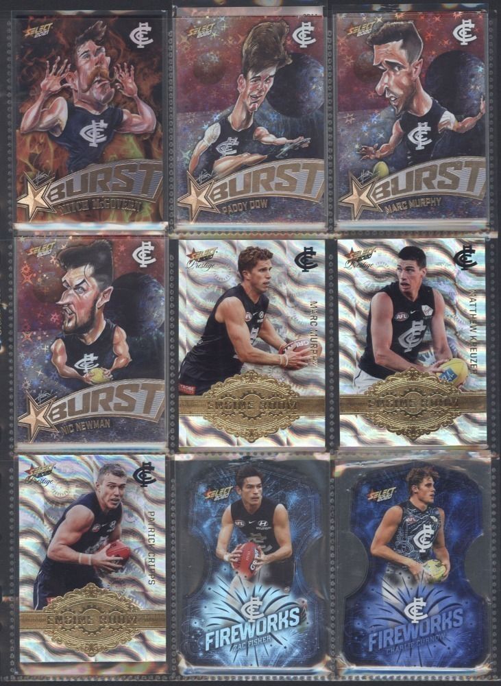 2020-2021 Carlton Football Cards Collection - Complete Album Set ...
