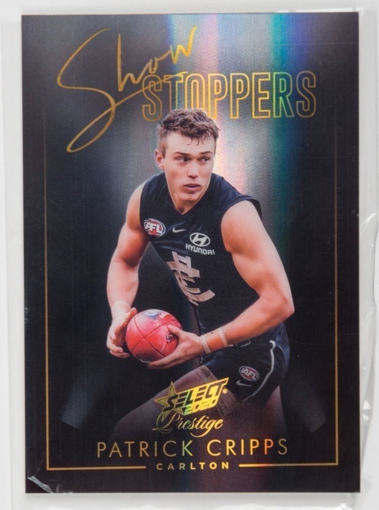 Patrick Cripps: 2020 Showstopper Limited Edition Card (#25/40) - Cards ...