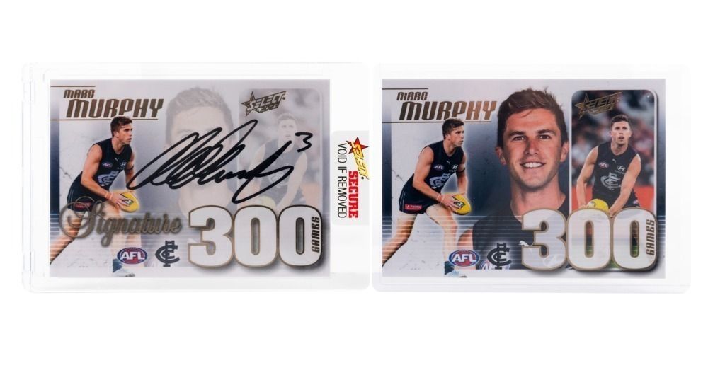 Marc Murphy Limited-Edition Signed and Unsigned Game Cards (2 items ...