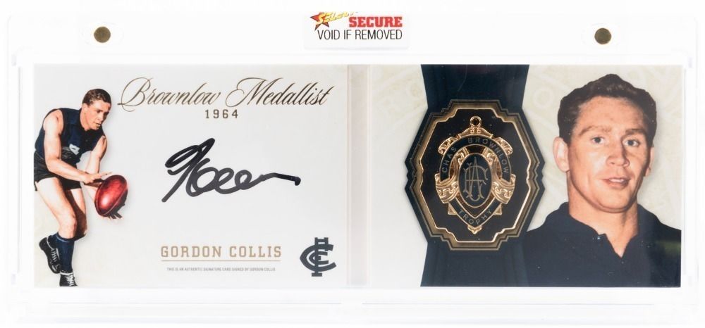 Rare 1964 Gordon Collis Brownlow Medallist Signed Booklet #078/150 ...