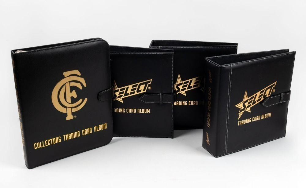Carlton FC Trading Card Album with 10+ Pocket Pages - Sporting - AFL ...