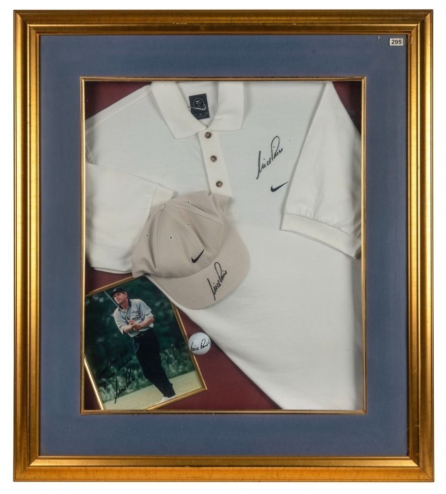 Nick Price Memorabilia Display: Hall of Fame Induction Collection ...