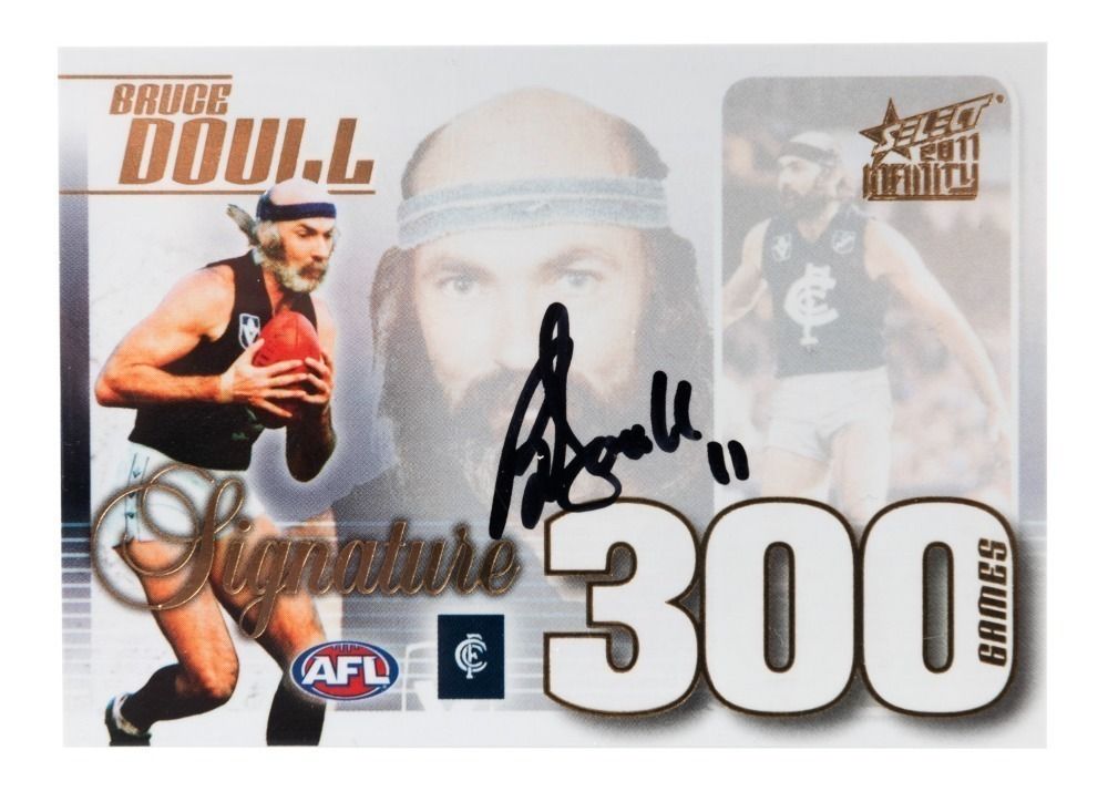 Bruce Doull Limited-Edition Signature Card: 2011 Select Infinity Series ...