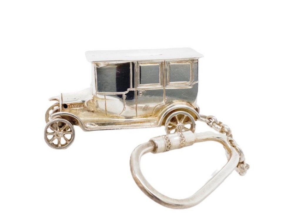 London Lcc 2020 Mayfair Handmade Silver Articulating Car Key Ring ...