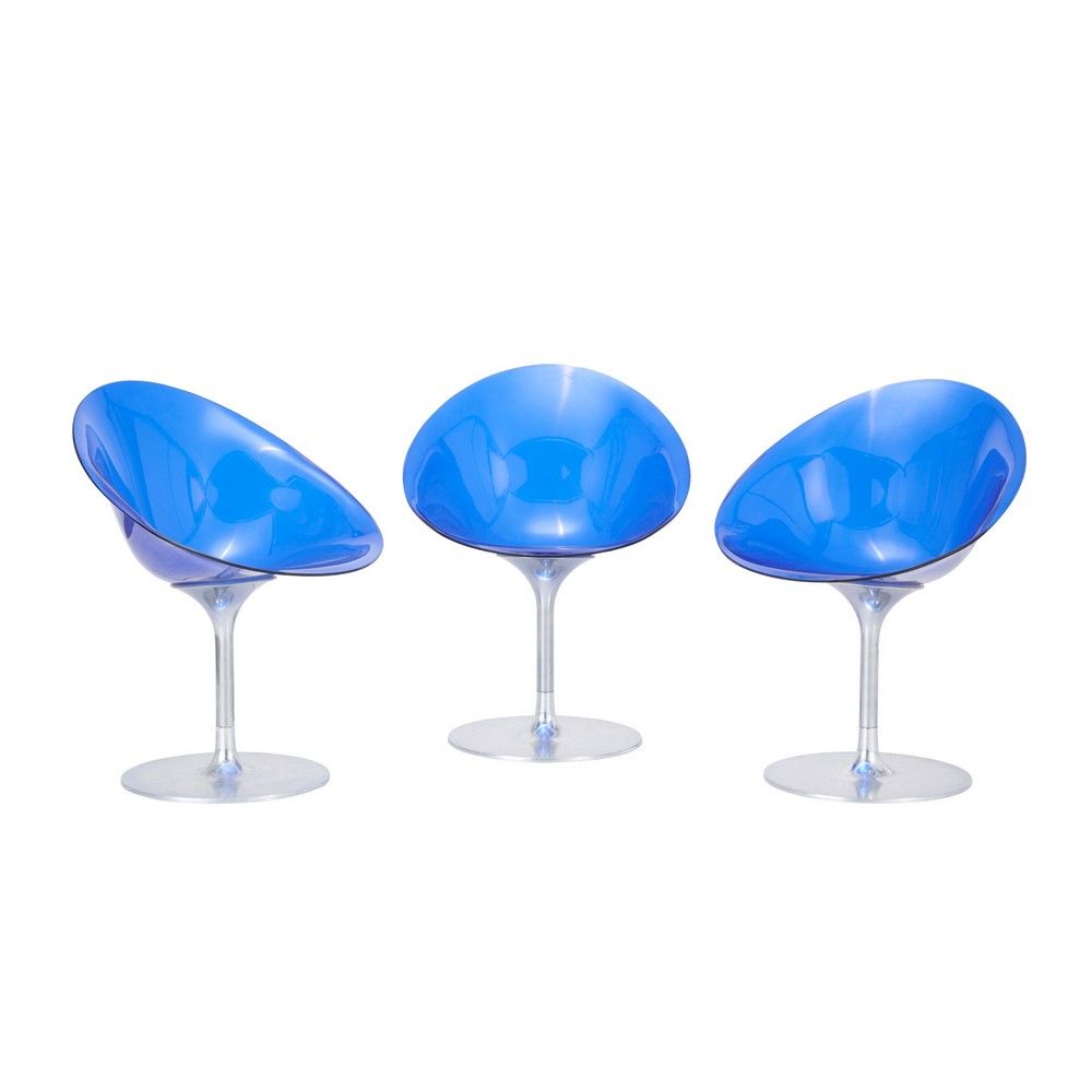 Set of Three Philippe Starck 'Eros' Chairs for Kartell - European ...