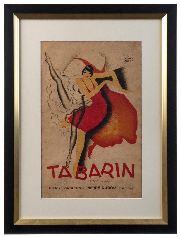 Vintage Cabaret Poster by Paul Colin - Prints - Posters - Art