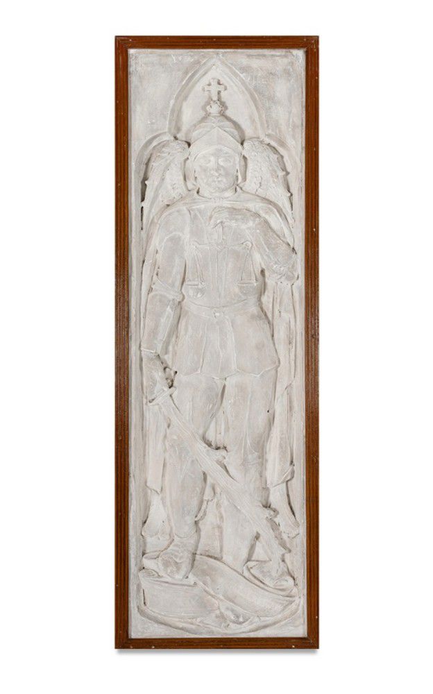 Archangel Michael Relief by Benjamin Creswick - Religious Objects ...