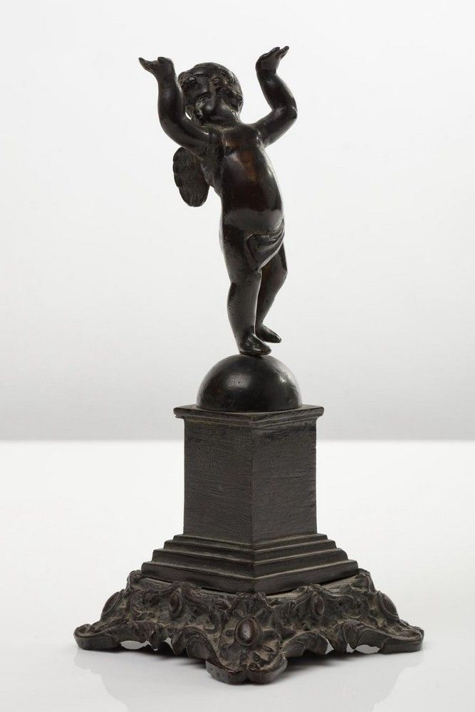 Italian bronze cupid figure, 16th-17th century, 22 cm high - Figures ...