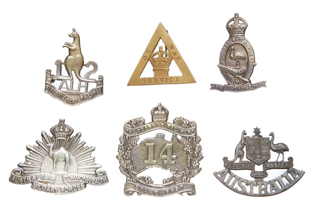 Australian Military Badge Collection - Medals, Badges, Insignia ...