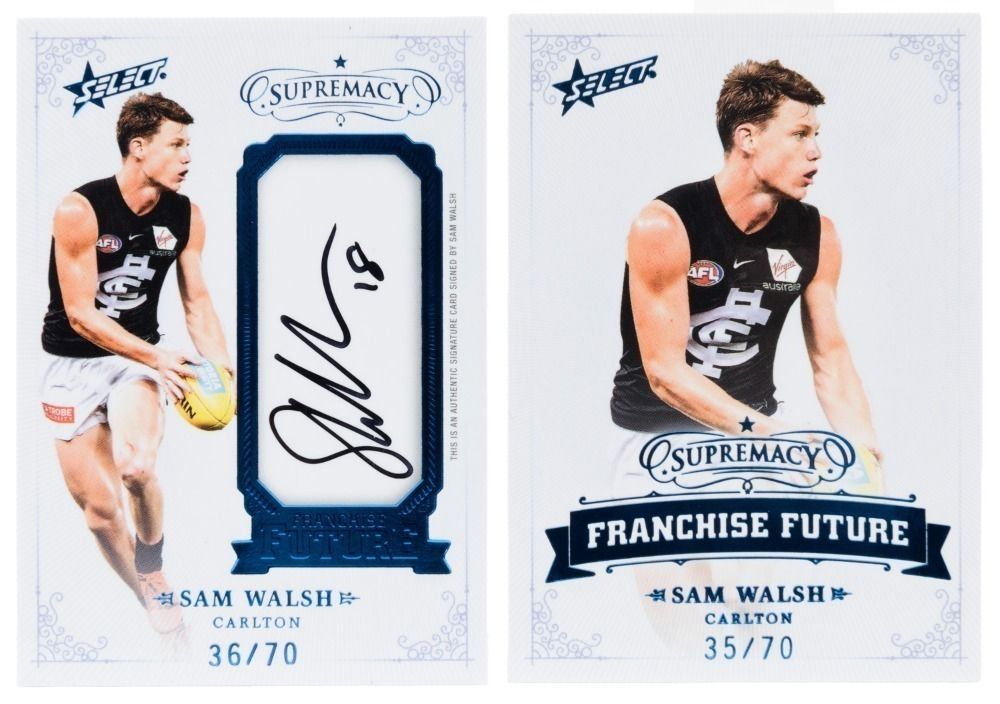 Sam Walsh Limited-Edition Signed and Unsigned Cards Set - Cards ...