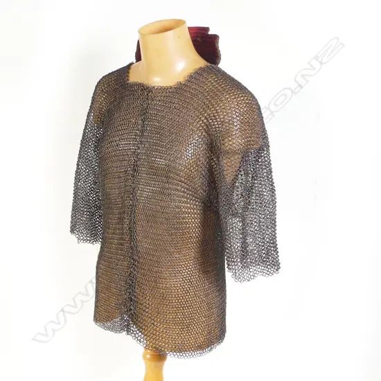 Indo Persian Chain Mail Armour Shirt, 18th/19th Century - Uniforms, Kit ...