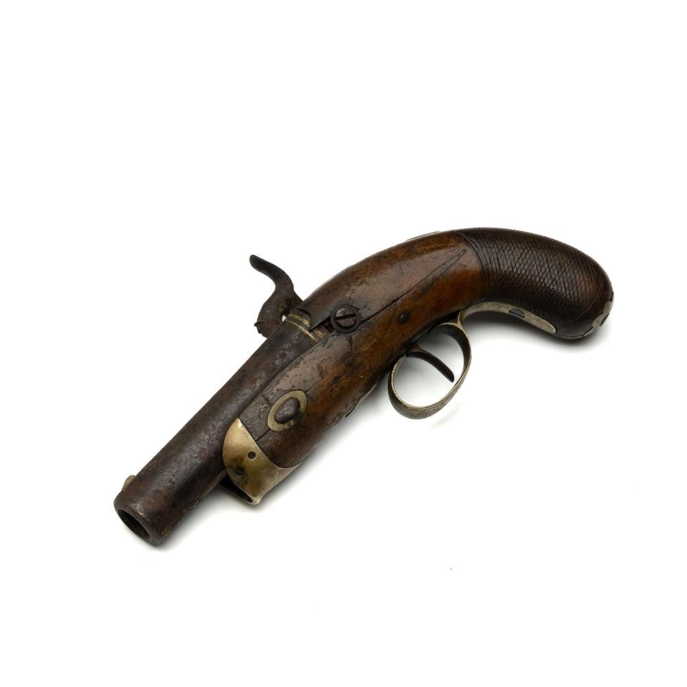 Antique Flintlock Pistol: Small and Intriguing Piece of History ...