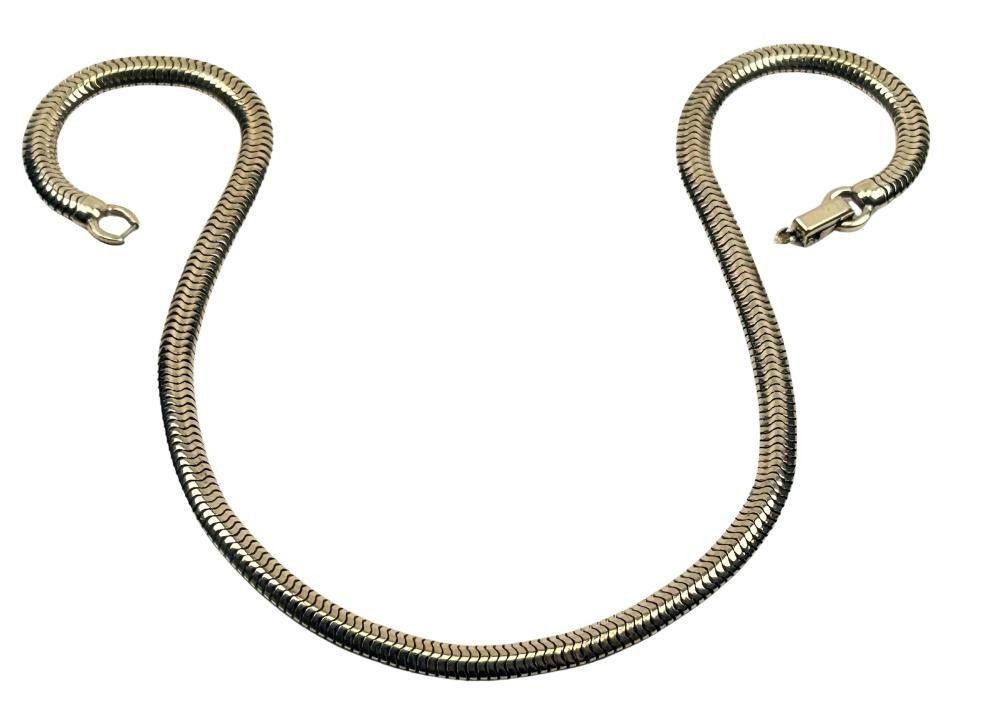 10ct Yellow Gold Serpent Link Chain, 38cm, 33.6g - Necklace/Chain ...