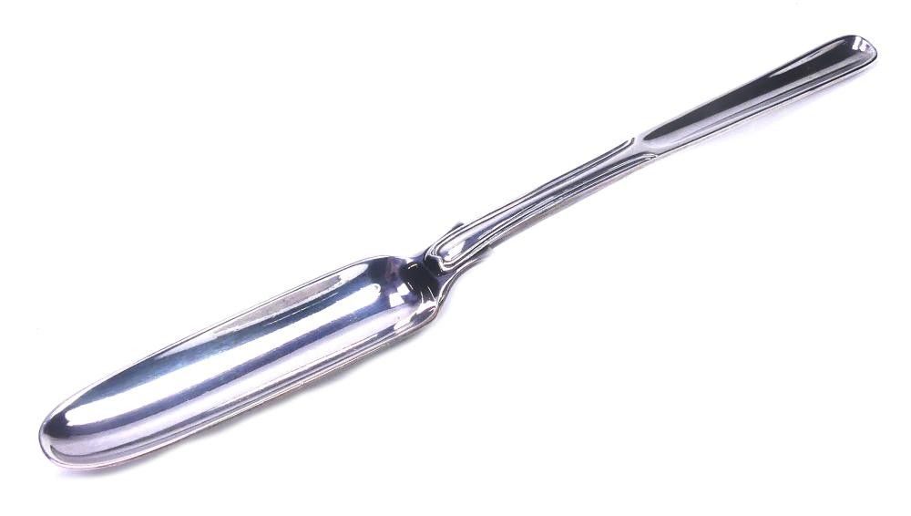 William IV Sterling Silver Marrow Spoon by Mary Chawner 1834 - Flatware ...