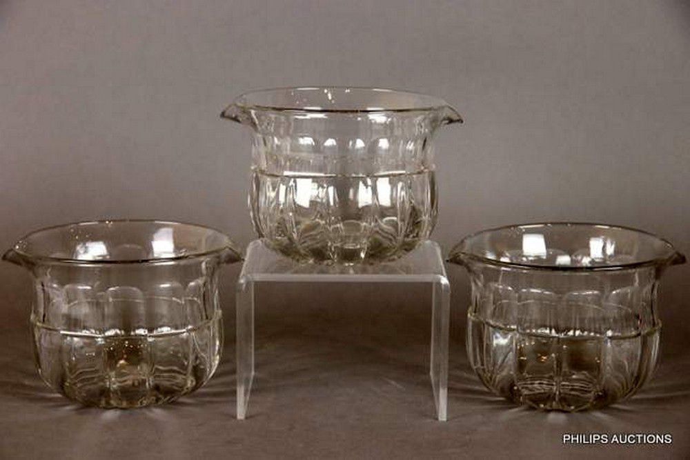 Victorian Glass Wine Rinsers (1850s) - British - Victorian - Glass