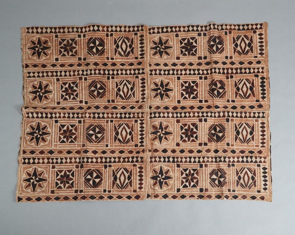 Hiapo Bark Masi: Traditional Fijian Art in Earth Tones - Aboriginal ...