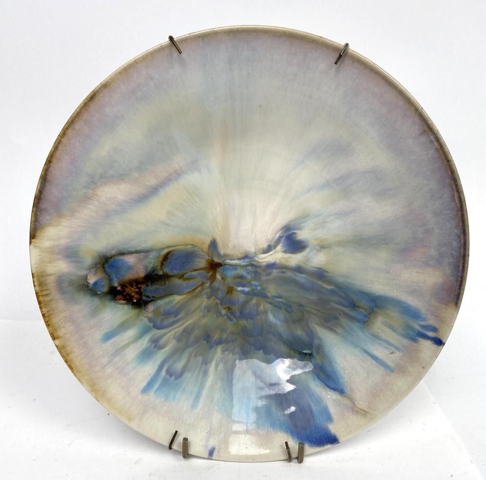 Greg Daly Australian Studio Pottery Shallow Bowl, Highly Glazed ...