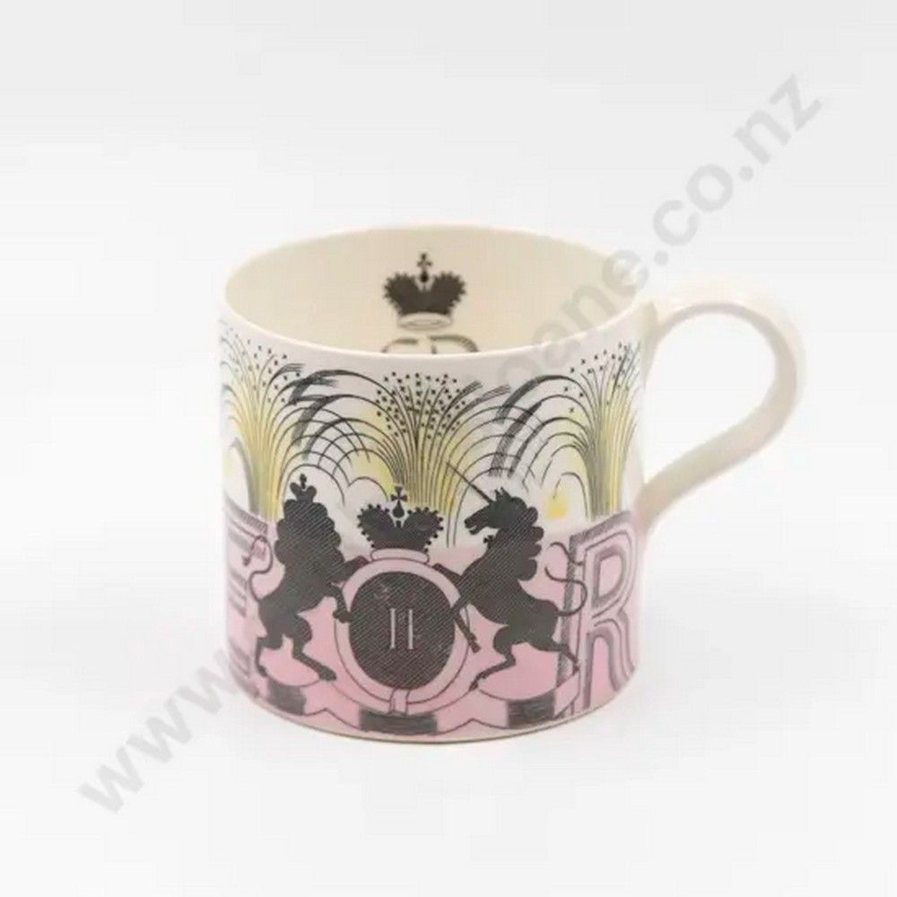 1953 Wedgwood Eric Ravilious Coronation Mug - Wedgwood - Ceramics