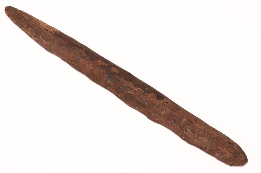 Australian Aboriginal Message Stick with Carved Decoration, Western ...