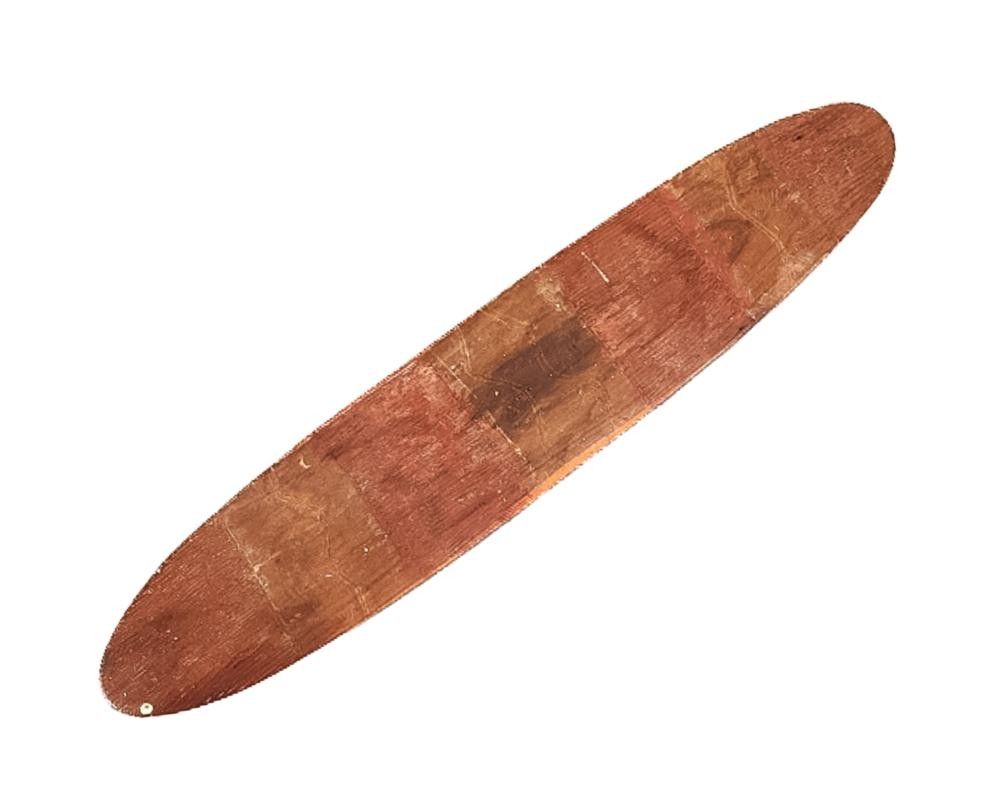 Western Australian Aboriginal Shield with Red Ochre Decoration ...