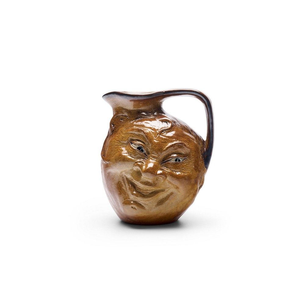 Rare Martin Brothers Stoneware Double Sided Face Jug, 1911 - Martin ...