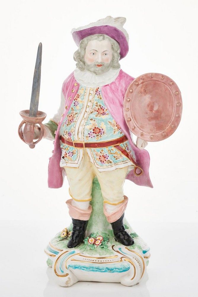Rare Derby Falstaff Figure, circa 1765, 30 cm high - Derby (but not ...