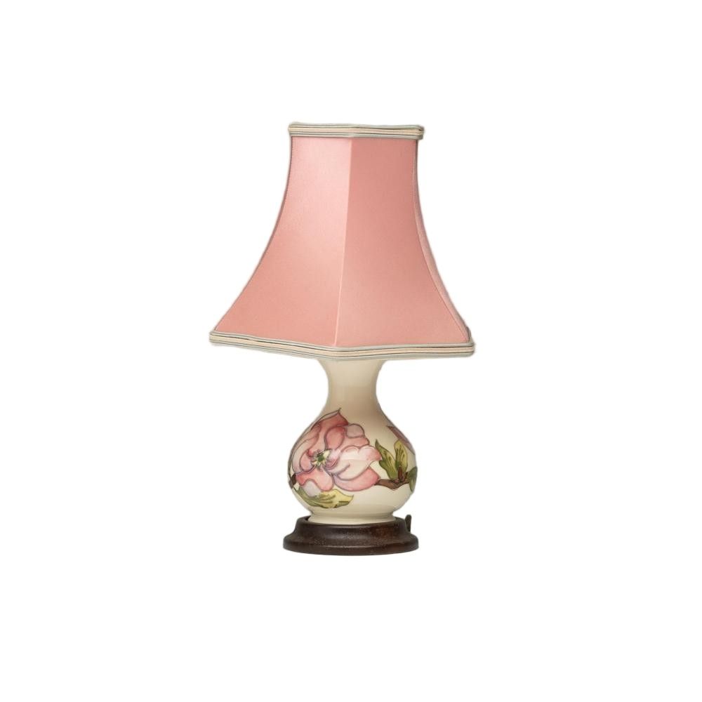 Moorcroft 'Magnolia' Table Lamp (38 cm) with Shade - Untested ...