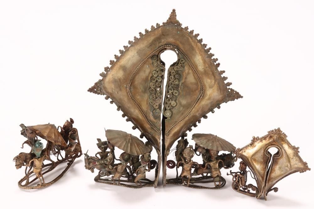 Samba Island Metal Ornaments: Mamuli, Figure Group, Small Mamuli ...