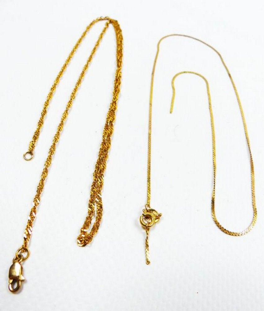 Assorted 9ct Yellow Gold Collection: Rings, Chains, Earrings (38.5g ...