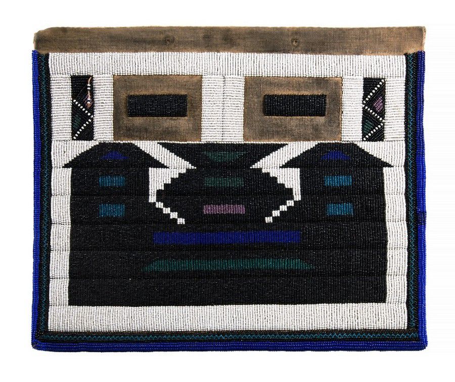 Beaded Ndebele Apron from South Africa - African - Tribal
