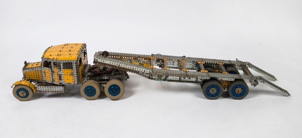 Meccano Heavy Haulage Truck: 20th Century Construction Toy Vehicle ...