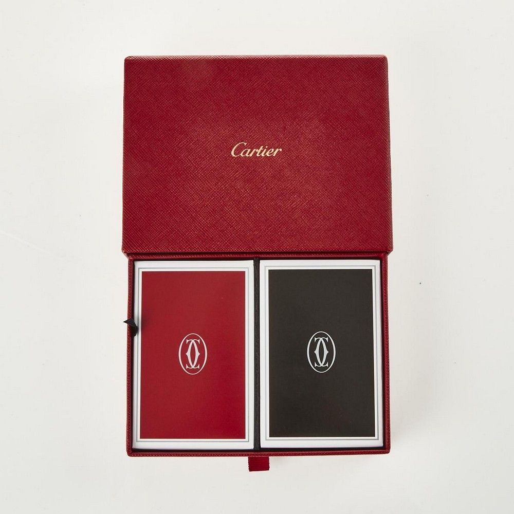 Cartier Playing Cards Set with Box - Luxury Card Collection - Games ...