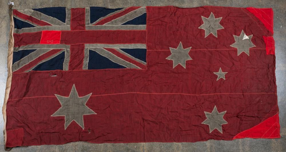 Set of Three Australian Red Ensign Flags - Zunknown - Zunknown