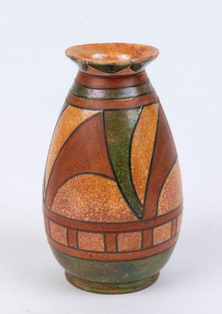 Charlotte Rhead Art Deco Porcelain Vase (1930s) - Rhead, Charlotte ...