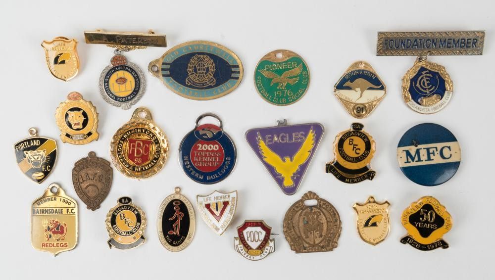 Vintage Football Club Fobs and Badges Collection (1970s-90s) - Sporting ...