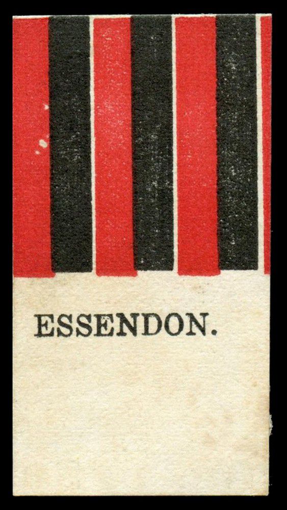 Essendon Team Colours Card (1922) - Rarity 10 - Sporting - Cricket ...