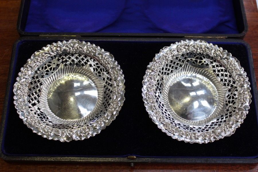 Sterling Silver Bowls, Birmingham 1911 - Bowls, Comports and Dishes ... Sterling Silver Bowls, Birmingham 1911 - Bowls, Comports and Dishes ...